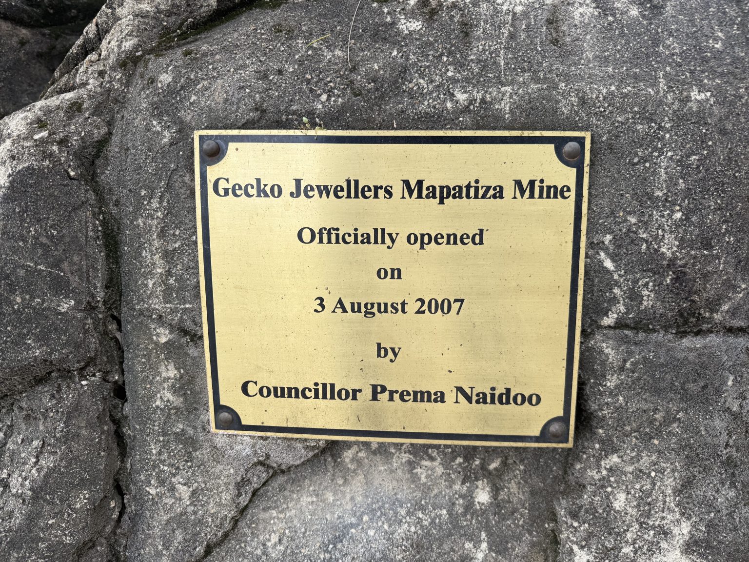 Mapatiza Mine Tours – Gecko Jewellers